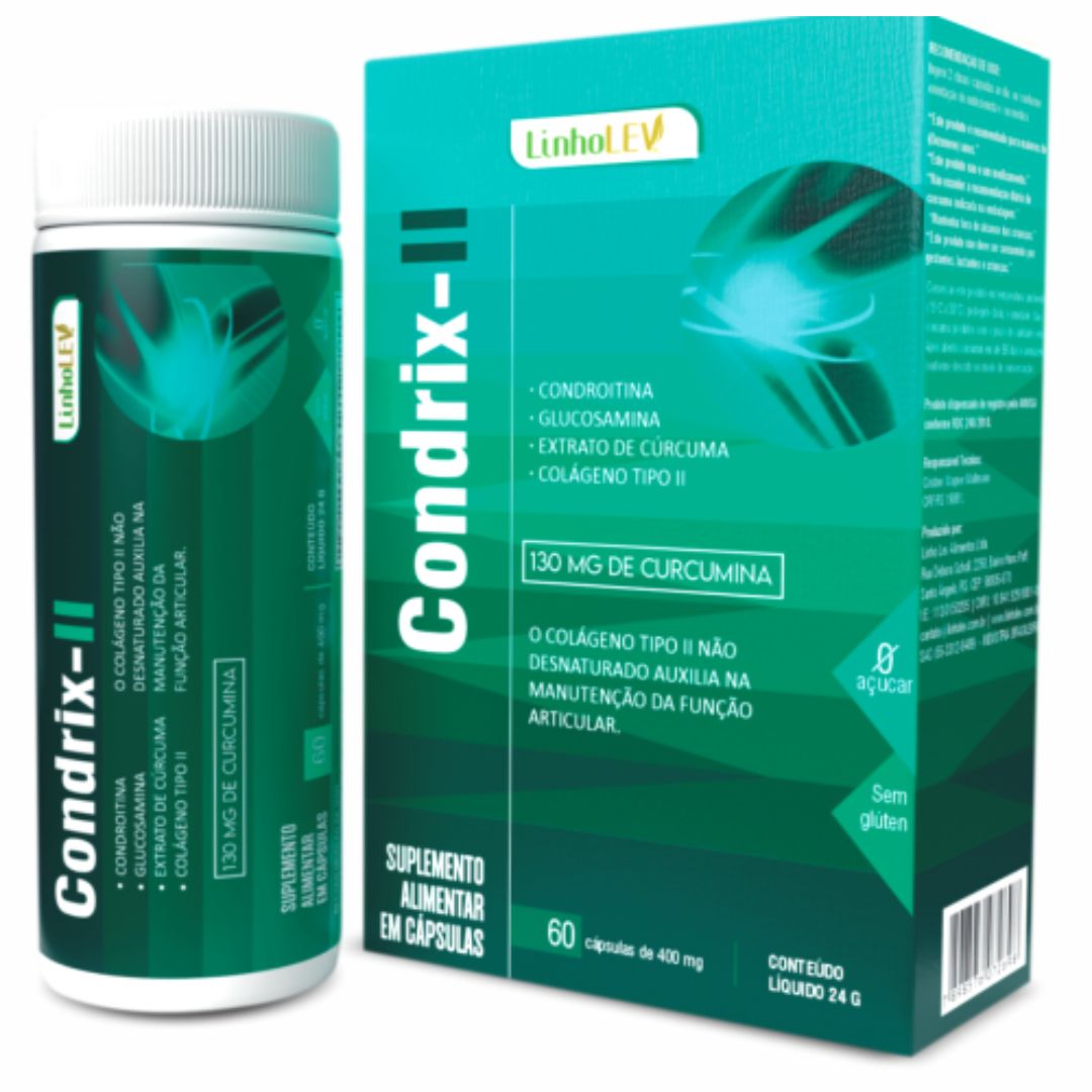 CONDRIX II 400 MG 60 CAPS LINHO LEV