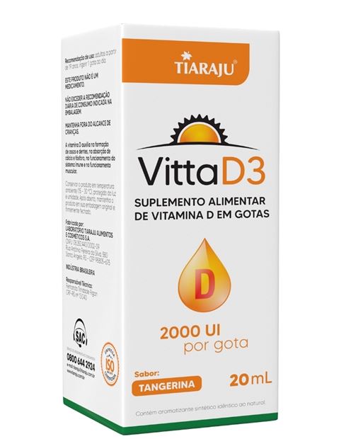 VITAMINA D3 2000 UI 20ml TIARAJU