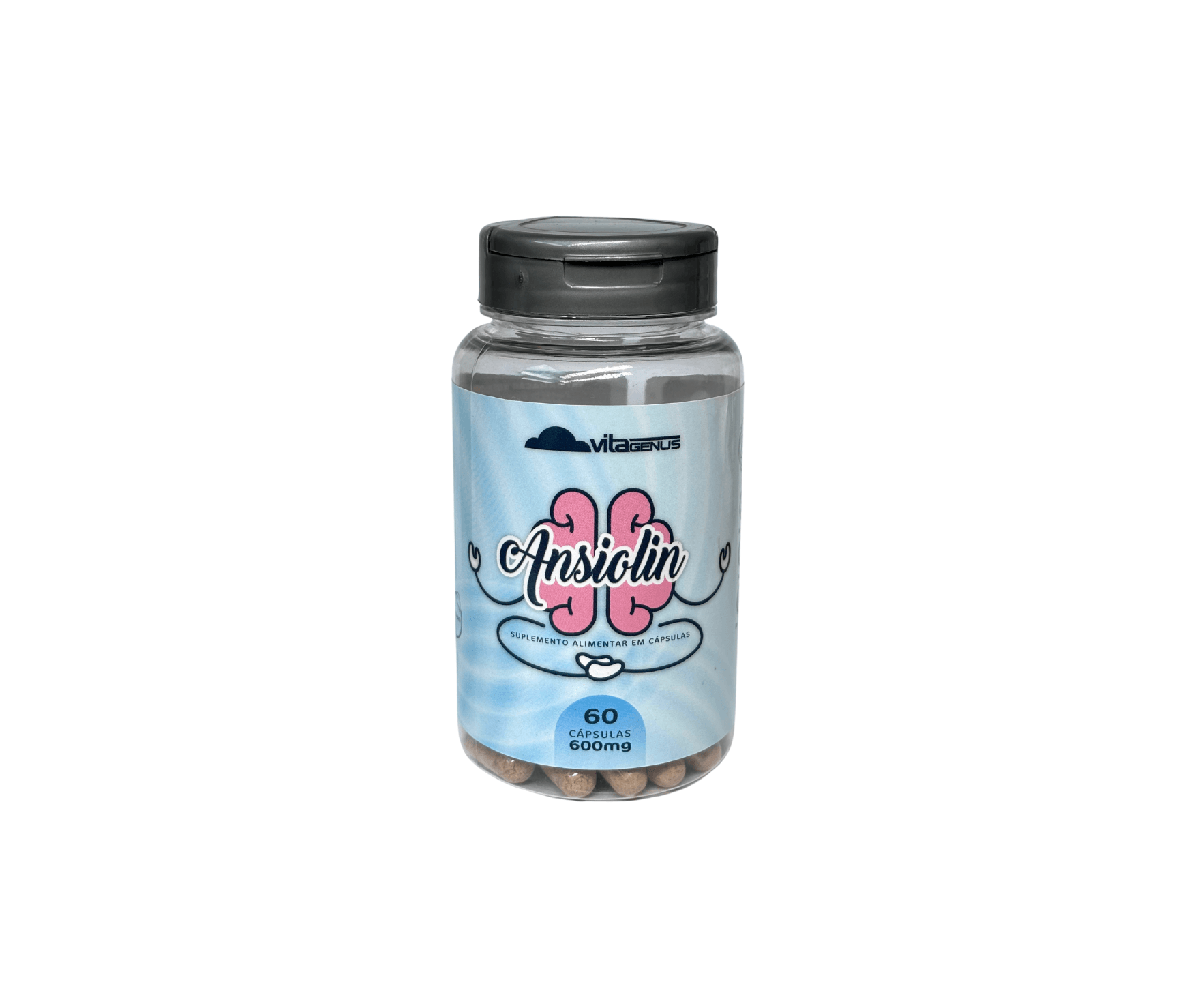 ANSIOLIN 600mg 60 CÁPSULAS VITAGENUS